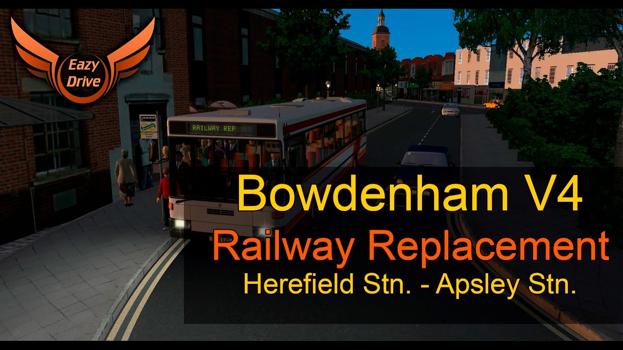 OMSI 2 - Bowdenham v4 Line Railway Repl. MB O407 - YouTube