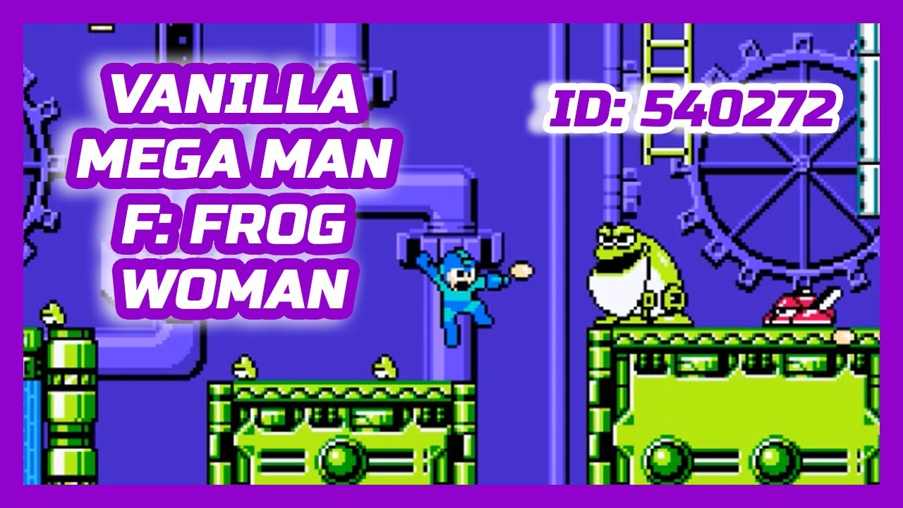 Vanilla Mega Man F: Frog Woman | Mega Man Maker - YouTube