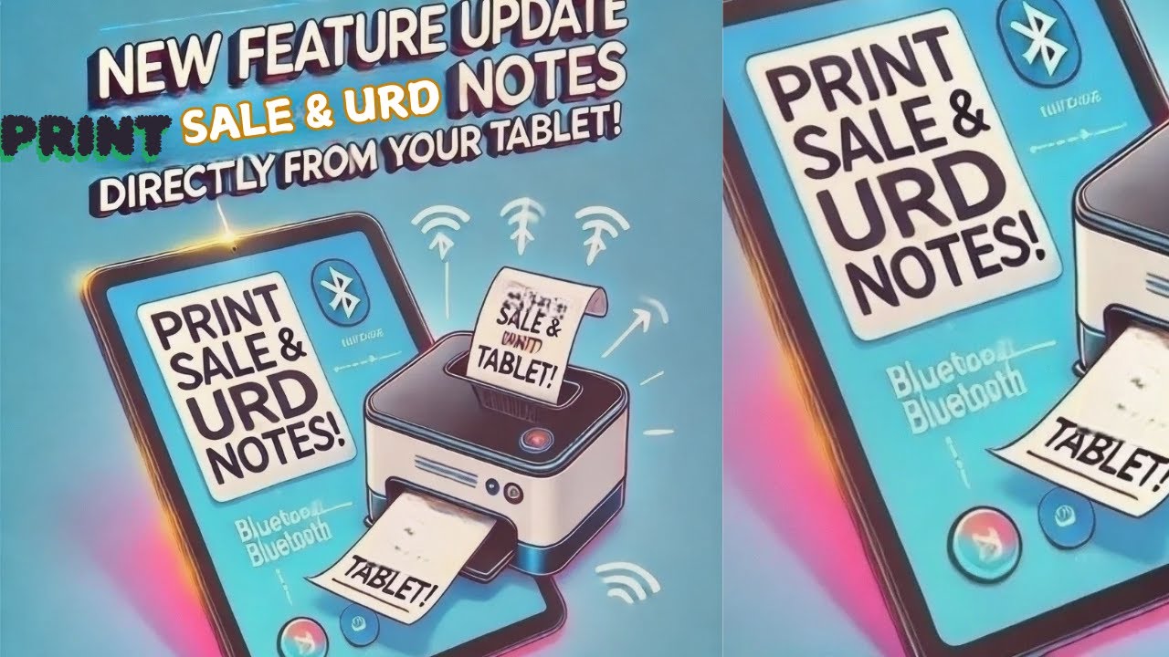 📢 NEW FEATURE UPDATE: Print URD Notes and Sale Notes Directly from Your ...