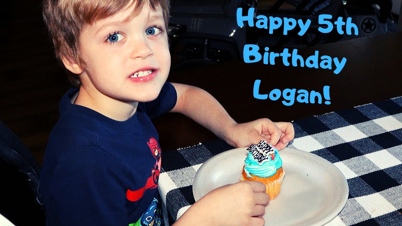 LOGAN TURNS 5 | BIRTHDAY BOY! - YouTube
