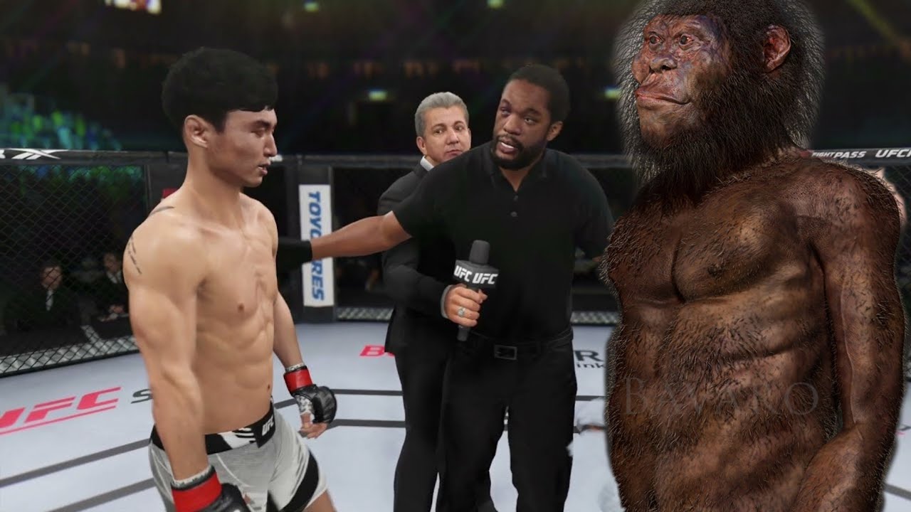 UFC4 | Dooho Choi vs Big Chromosome (EA Sports UFC 4) wwe mma - YouTube