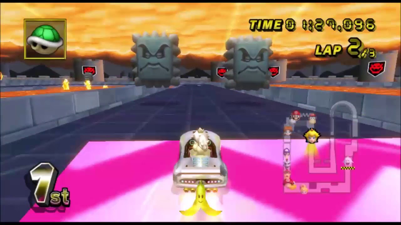 [MKWii] CTs Bowser's Lava Lair V1.1 150CC VS Race - YouTube