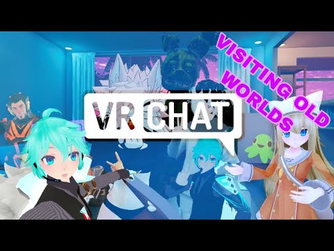Being goofy in some old goofy vrchat worlds (vrchat ep 90) - YouTube