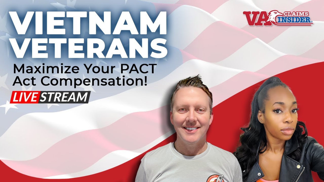 Vietnam War Veterans and PACT Act Benefits! - YouTube