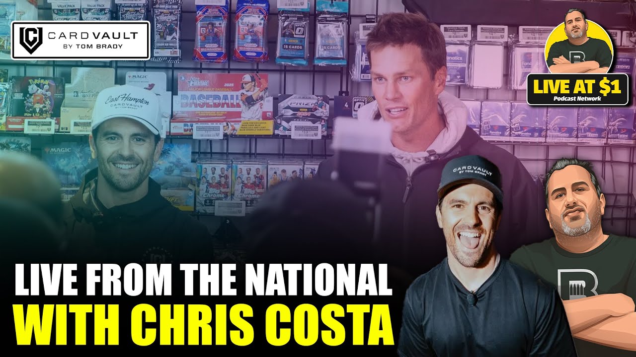 CHRIS COSTA FROM CARD VAULT LIVE AT THE NATIONAL‼️ - YouTube