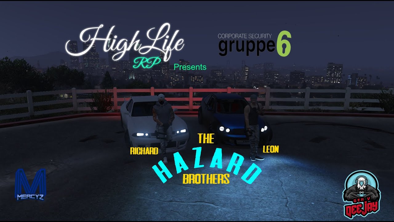 The Hazard Brothers Play Security in Highlife RP - YouTube