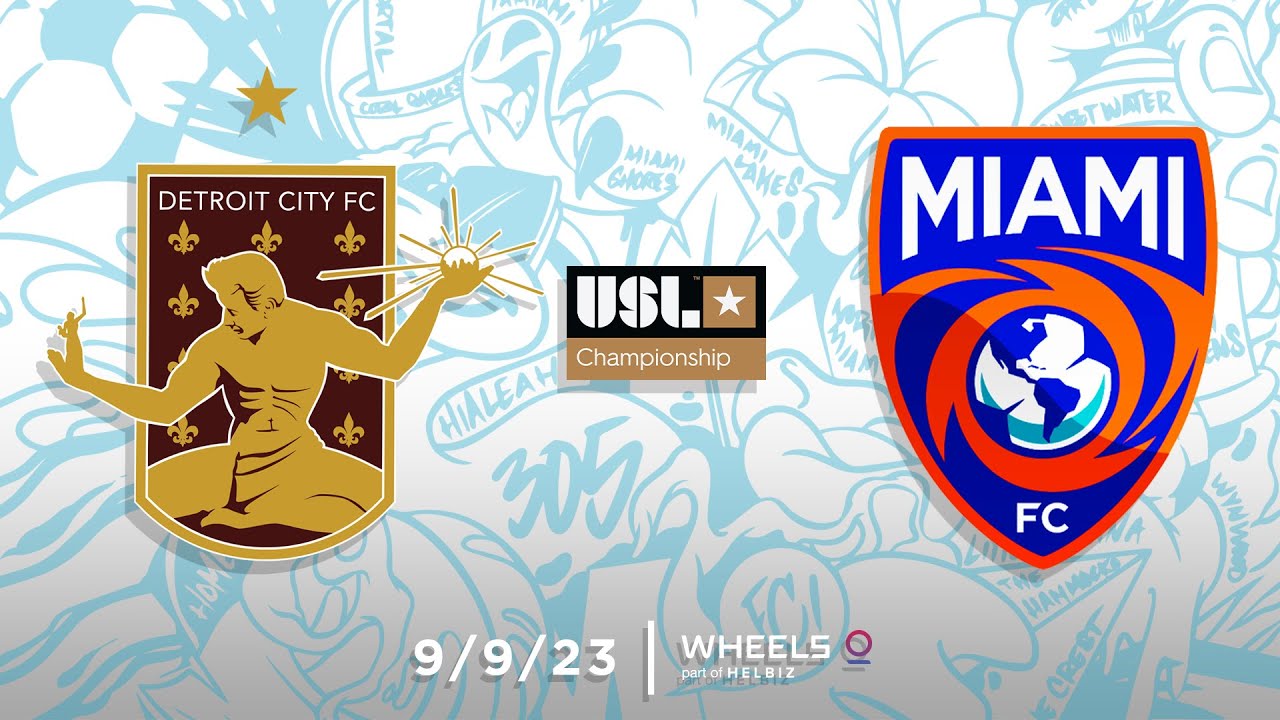 Detroit City FC vs. Miami FC - Game Highlights - YouTube