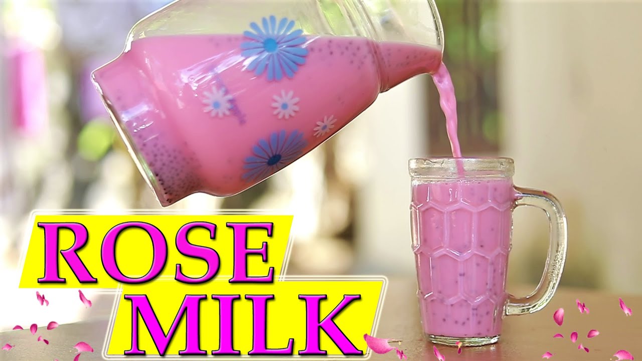 Rose Milk How To Make Rose Milk At Home Rose Milk Recipe In rose-milk-how-to-make-rose-milk-at-home-rose-milk-recipe-in