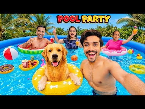 Summer Pool Party With Family | Reo Ki Non Stop Masti!! | Anant Rastogi 