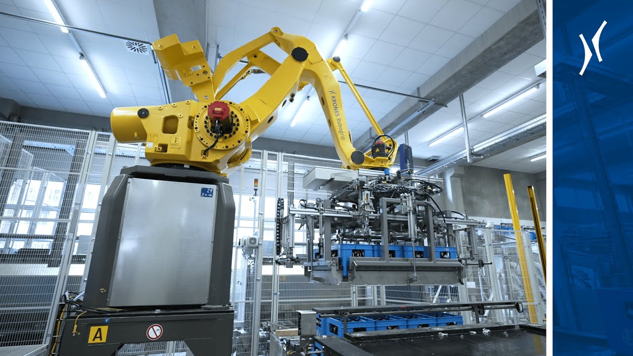 Packaging competence at Krones - the plant in Rosenheim - YouTube
