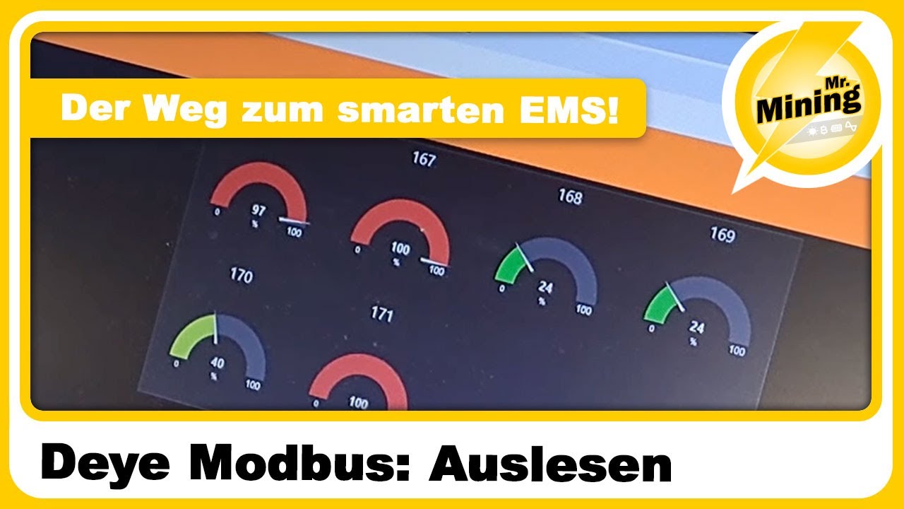 Erste Schritte beim Modbus Daten auslesen mit dem Deye Hybrid auf dem ...