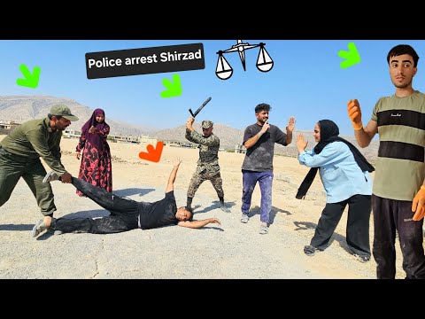 The workers are busy laying cement, but the trouble doesn't end! Shirzad challenges the officers.