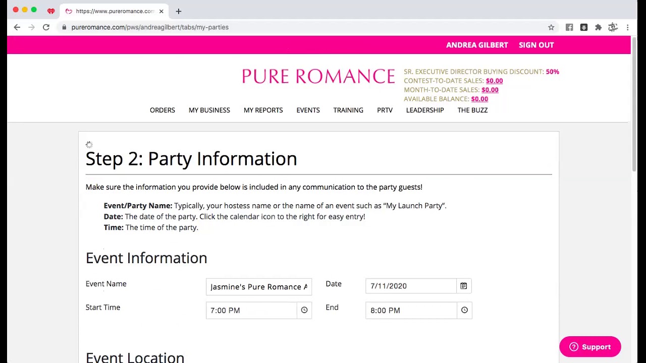 How to set up a Pure Romance Affiliate Link - YouTube