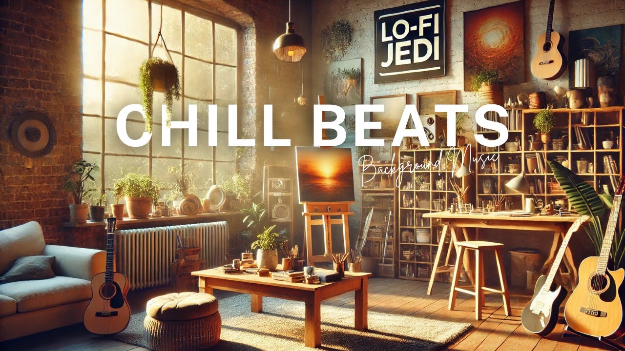Art Room Ambiance: Relaxing Lo-Fi Chill Beats for Study & Meditation 🎨🎶 ...