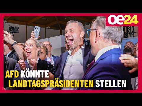 AfD könnte Landtagspräsidenten stellen