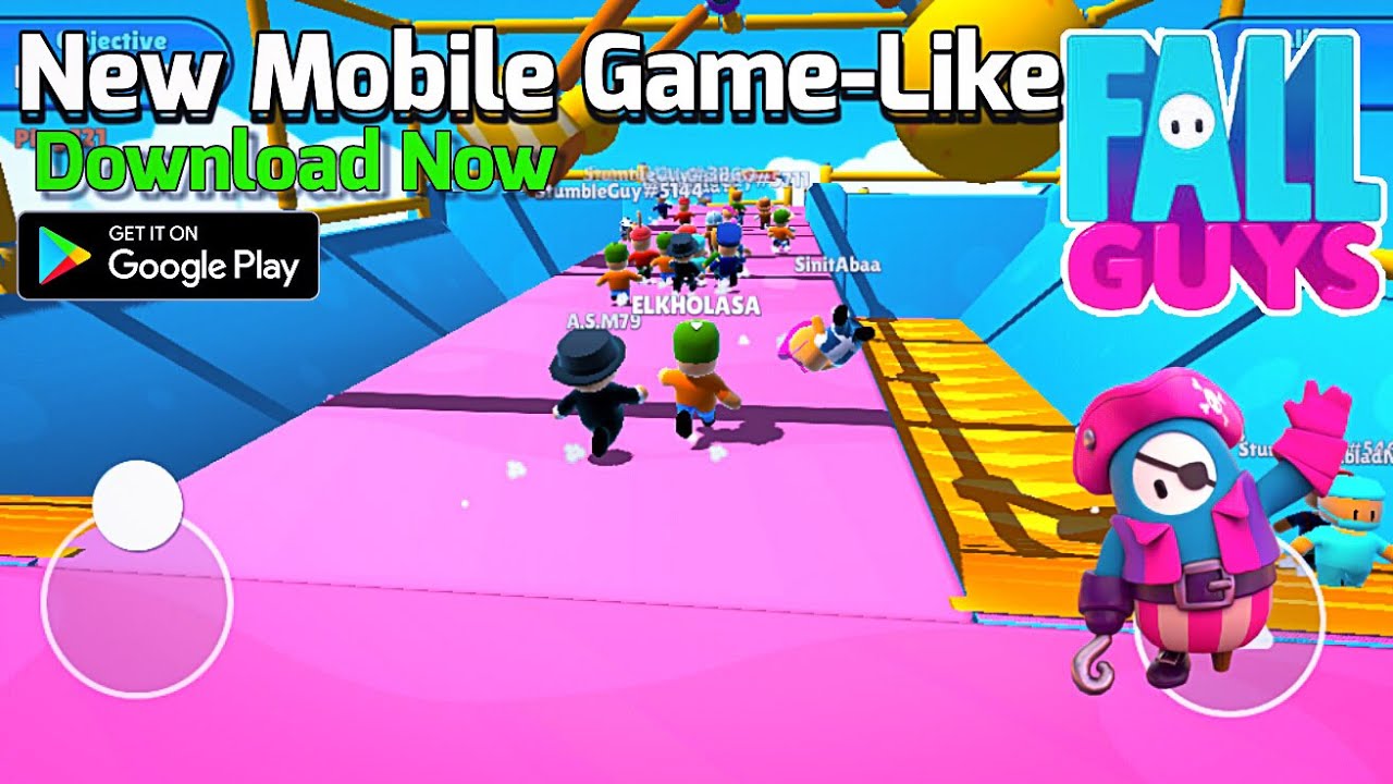 New Mobile Game-Like " Fall Guys" Stumble Guys - YouTube