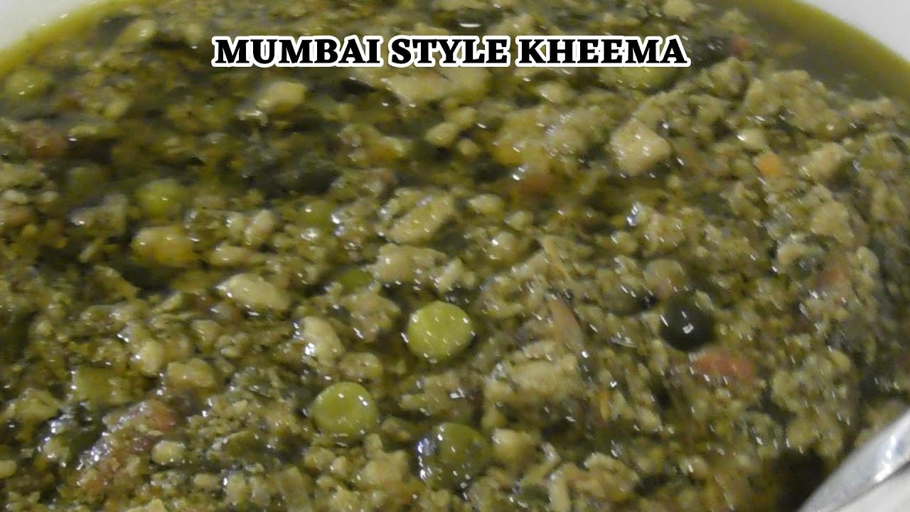 Green Kheema Mumbai Style | हरा keema recipe | Irani Keema Pav | Sehri ...