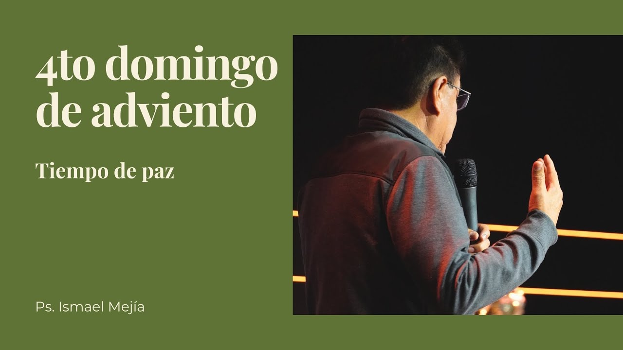 tiempo de Paz / Ps Ismael Mejia. - YouTube