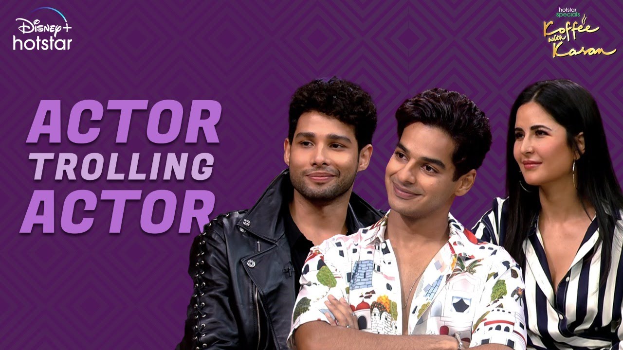 Actor Trolling Actor | Hotstar Specials Koffee with Karan | DisneyPlus ...