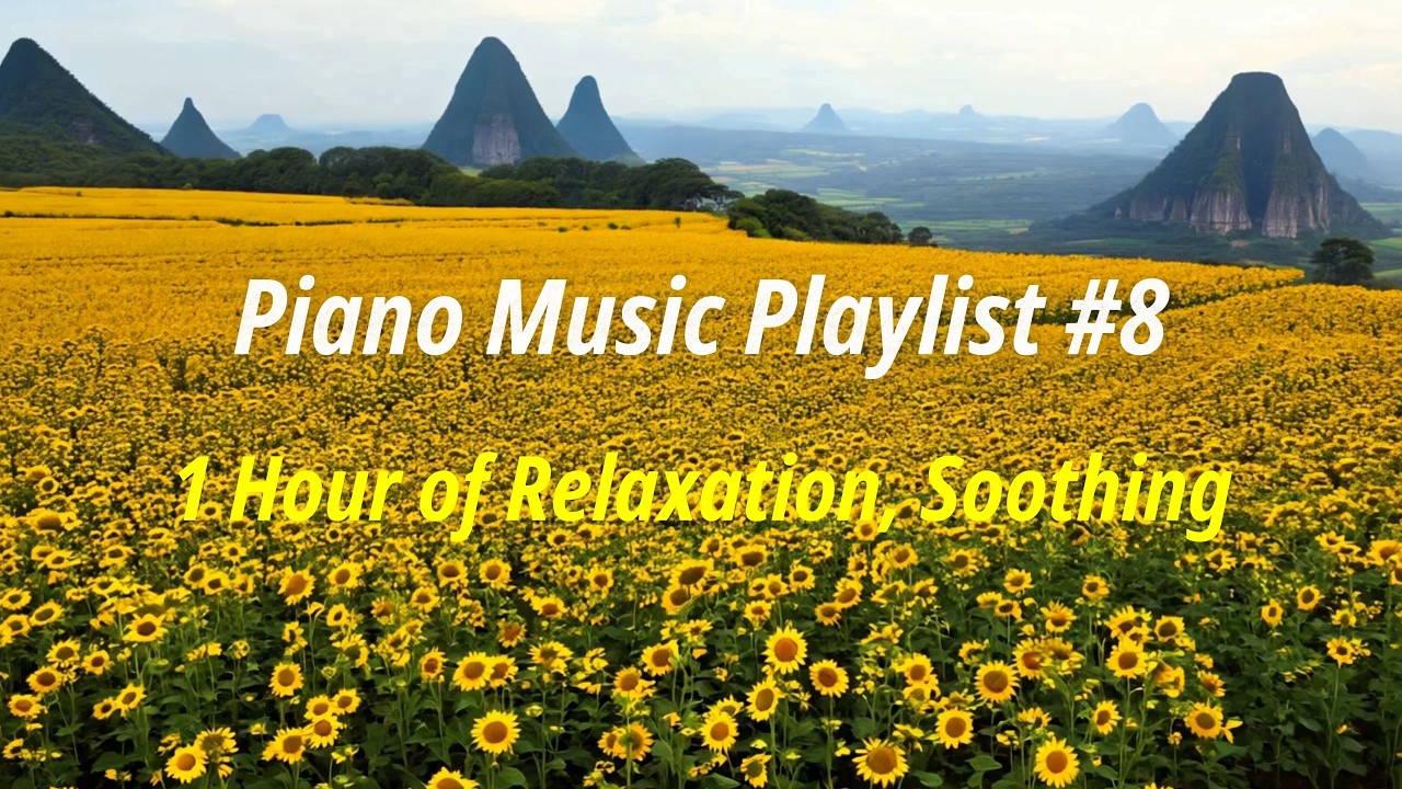 [Piano Music Playlist] 1 Hour of Relaxation, Soothing,Deep Focus, AI ...