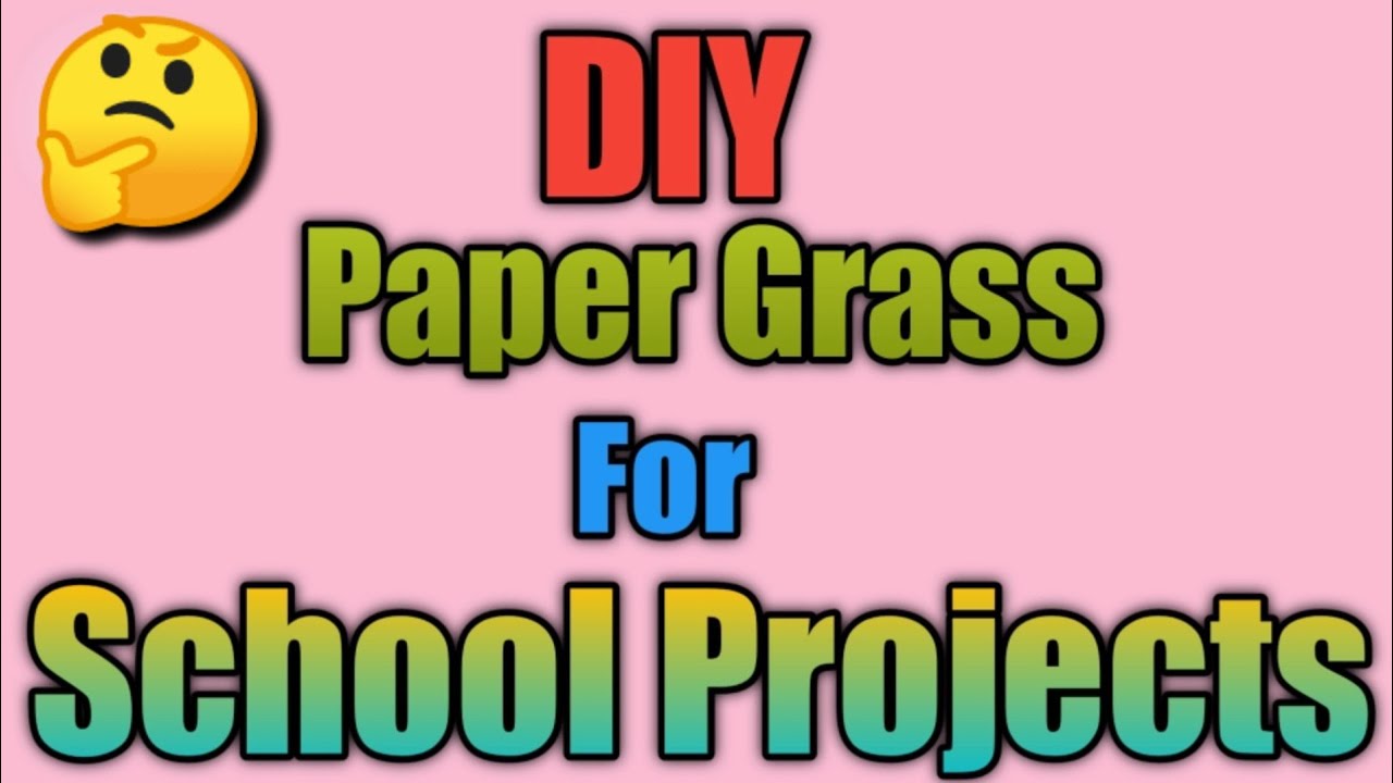 DIY Paper Grass For School Projects How To Make Paper Grass Paper diy-paper-grass-for-school-projects-how-to-make-paper-grass-paper