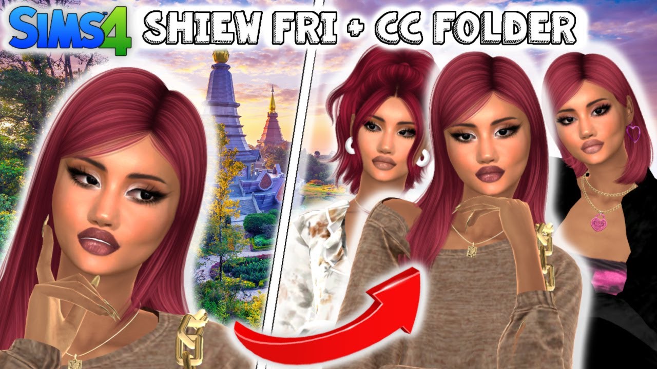 Shiew Fri (Expanded Outfits) - Sims 4 CAS + CC Folder & Sim Download ...