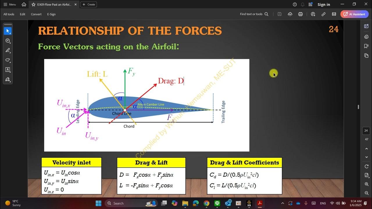 Ex03(2D Airfoil)_7 Intro to CFX-Expressions and Parameter Set in ANSYS Workbench (Part2: Advance ...