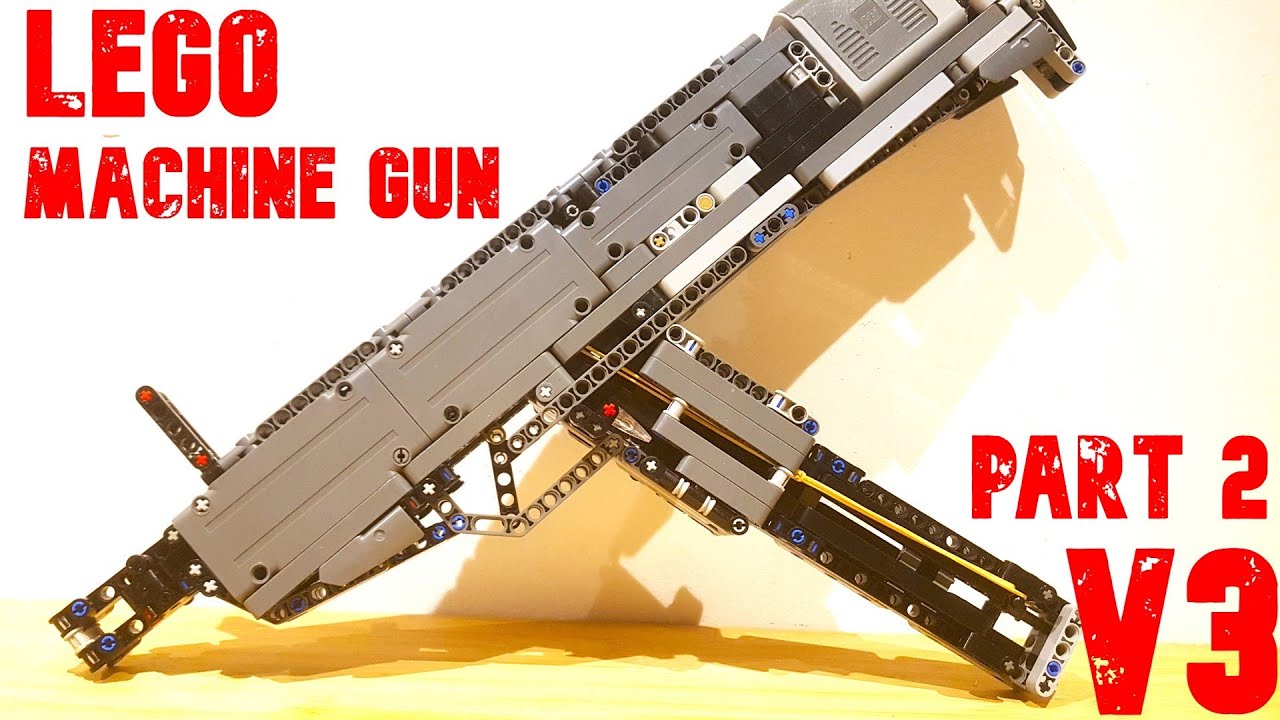 Lego Machine Gun V3 (Part 2) - YouTube