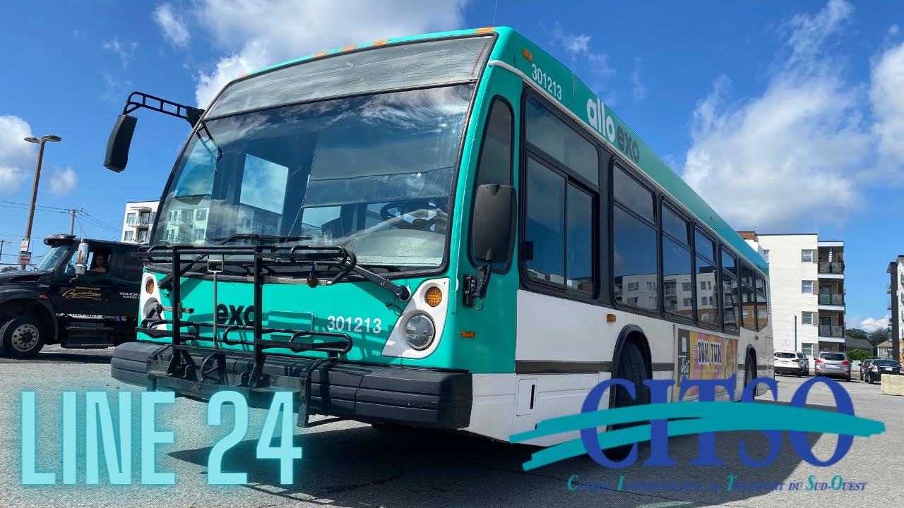 CITSO 301213 NOVA BUS LFS RIDE LINE 24 - YouTube