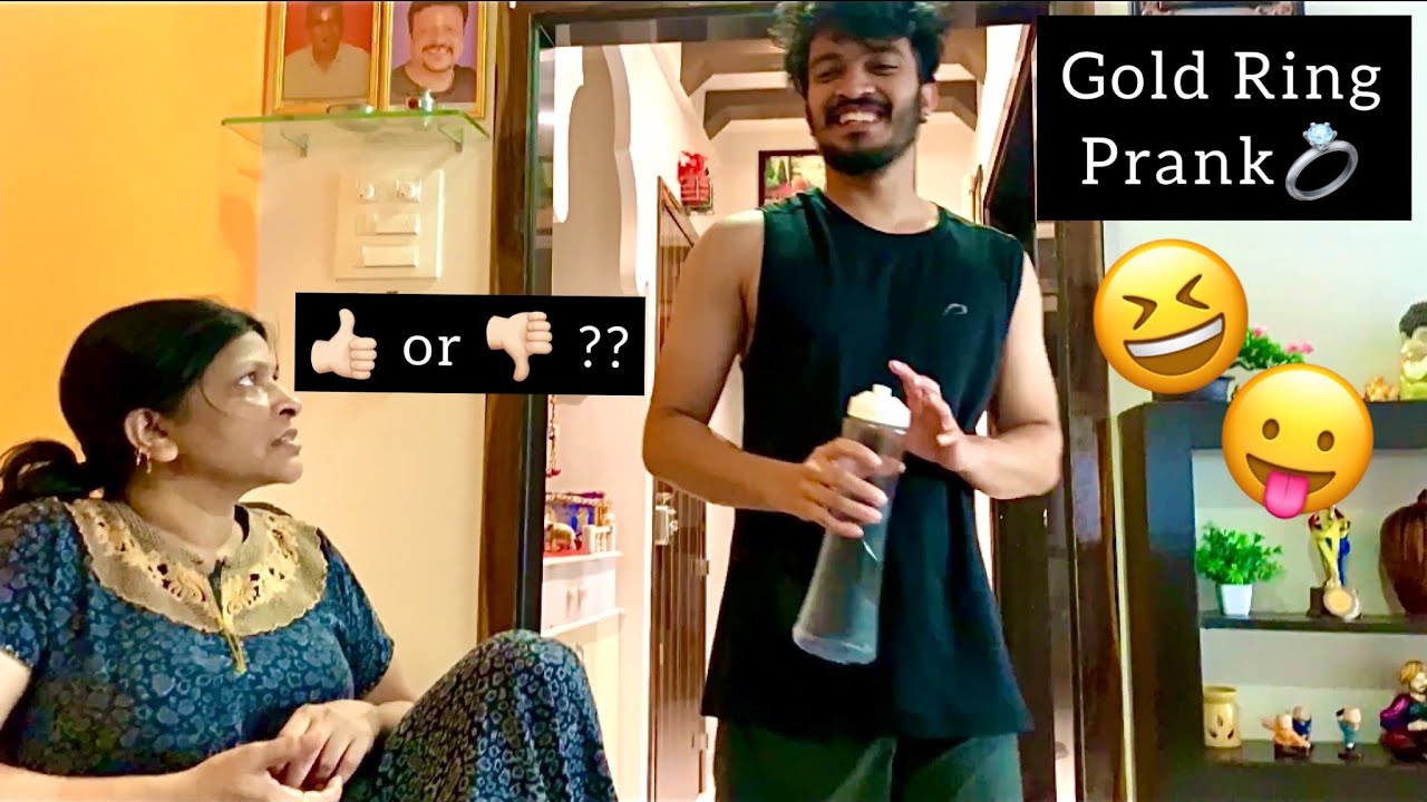 Gold Ring PRANK😜| Friend Came to Visit | Post Birthday Celebration🥳 ...