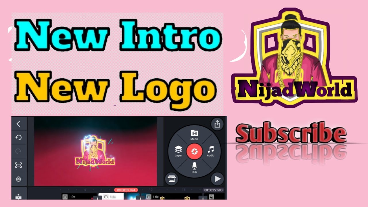 My New Intro And New logo🤩/Nijad world\ - YouTube