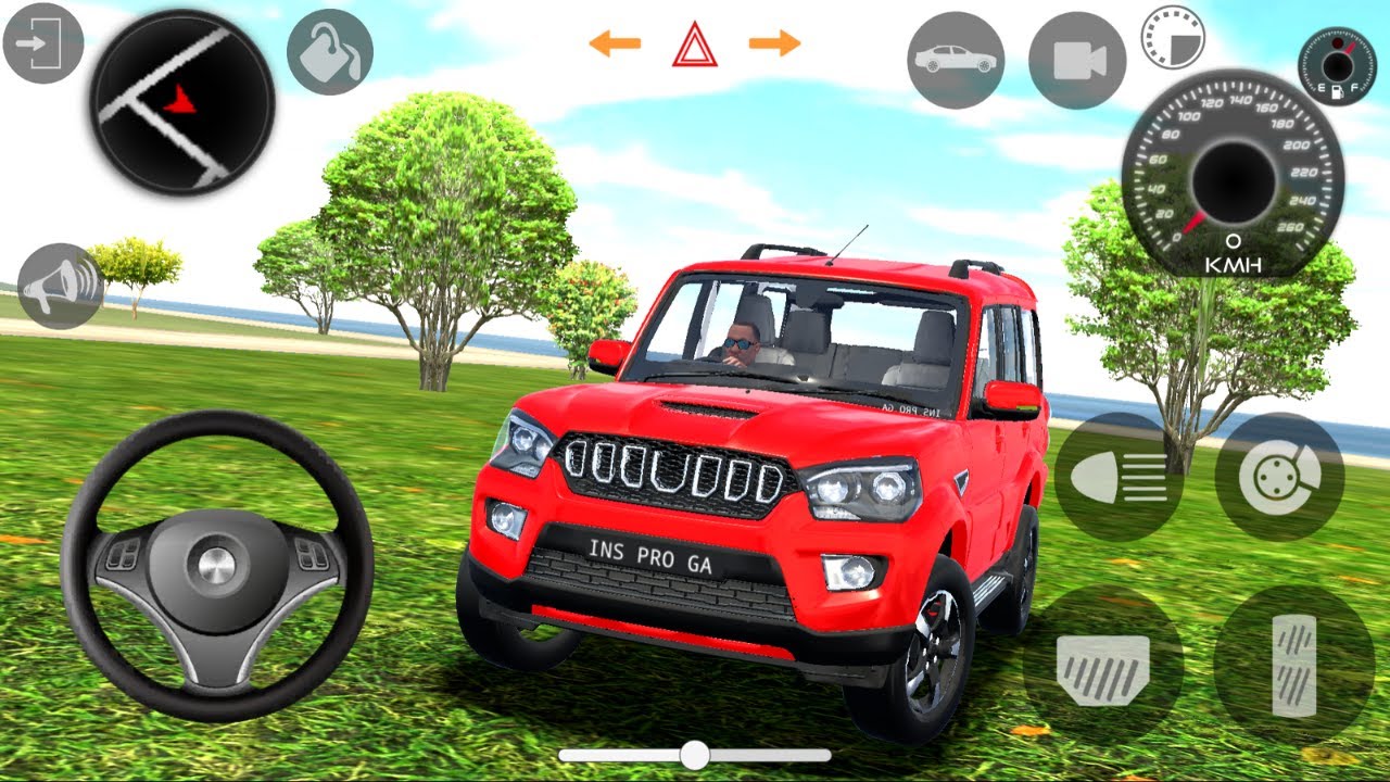 Indian Car Simulator 3D | Indian Car Driving Gameplay | Scorpio Classic ...