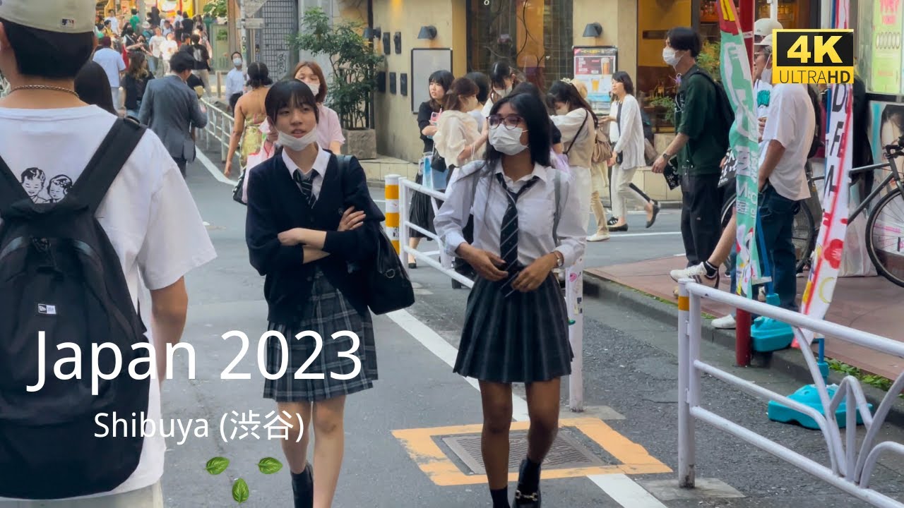 4k hdr japan travel | Walk in Shibuya (渋谷) Tokyo japan | Nature for ...