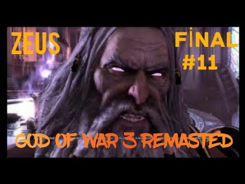 God of War 3 REMASTED / Bolum 11 FİNAL/ ZEUS