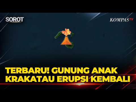 Breaking! Gunung Anak Krakatau Erupsi Kembali, Warga Dilarang Mendekat Radius 3 Km