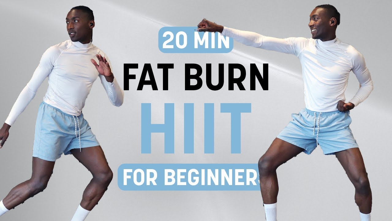 20 MIN FAT BURNING HIIT WORKOUT FOR BEGINNERS | Burn 400 Calories | No ...