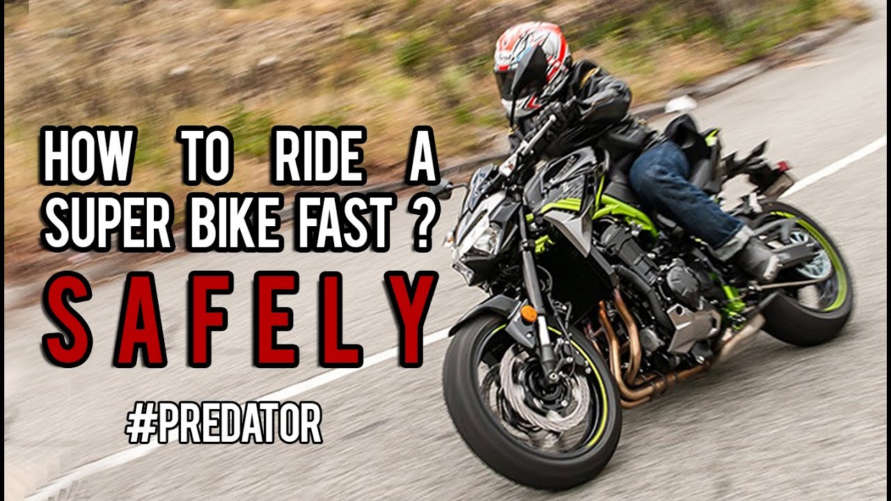 How to ride a superbike fast ⚡⚡ safely in India ? Kawasaki Z900 | # ...
