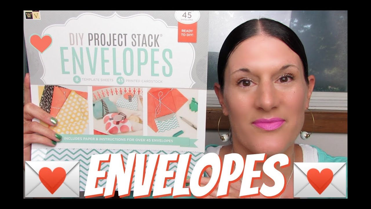 DCWV DIY PROJECT STACK | Envelopes - YouTube