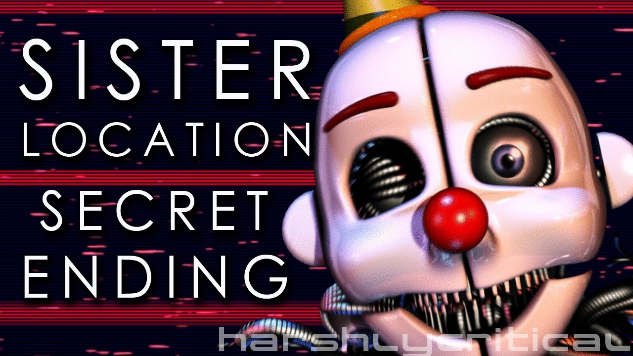 SECRET ENDING - Five Nights at Freddy's Sister Location Gameplay - YouTube
