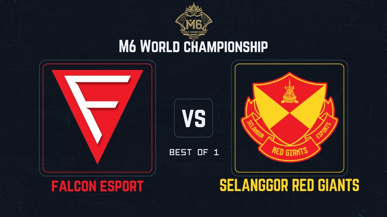 FALCON ESPORT VS SRG | BEST OF ONE | M6 WORLD CHAMPIONSHIP | MOBILE ...