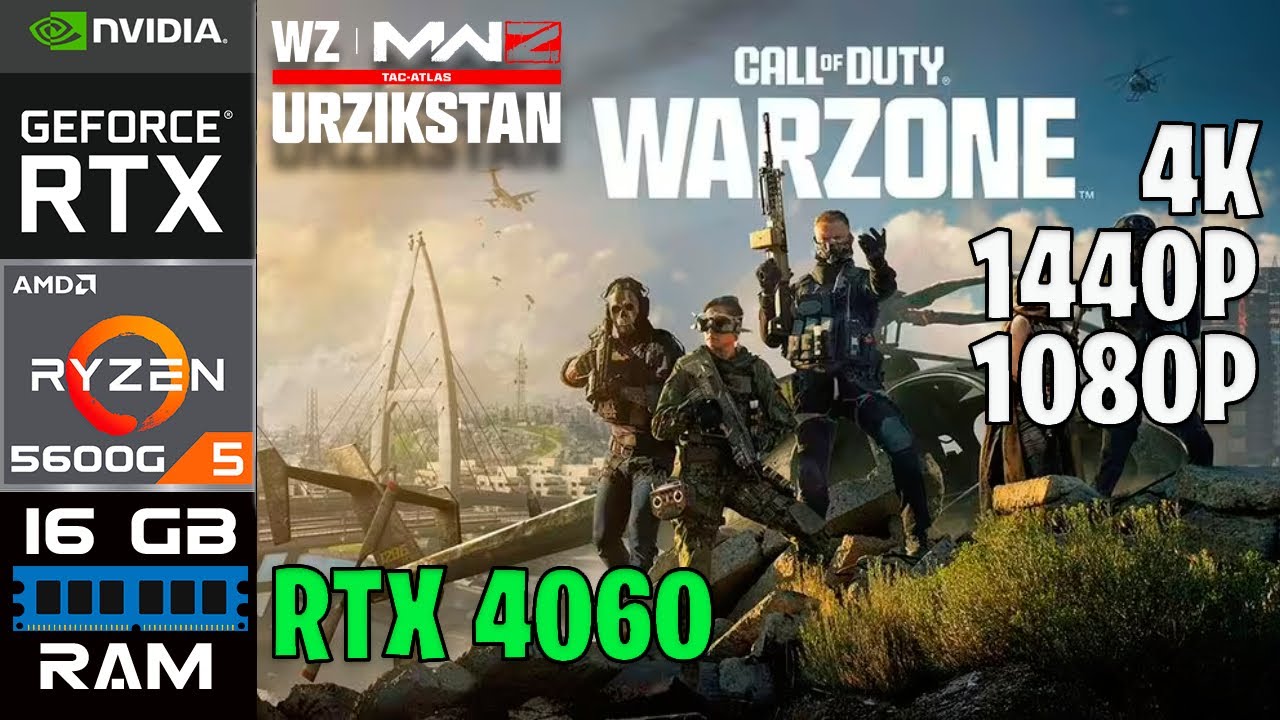 Call of Duty: Warzone 3 Temporada 1 | RTX 4060 | Ryzen 5 5600G - YouTube