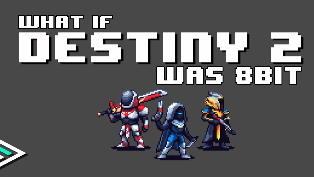 What if Destiny 2 was with 8Bit Sounds? (and in pixelated 360p) - YouTube