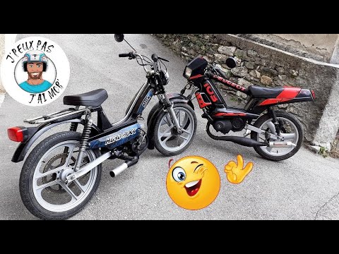 Ma plus courte relation avec une MOB ! J'échange mon MBK 51 Hard Rock contre un Peugeot 103 RCX ...