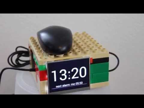 Raspberry Pi Alarm Clock (SuperClock v1.0) - YouTube