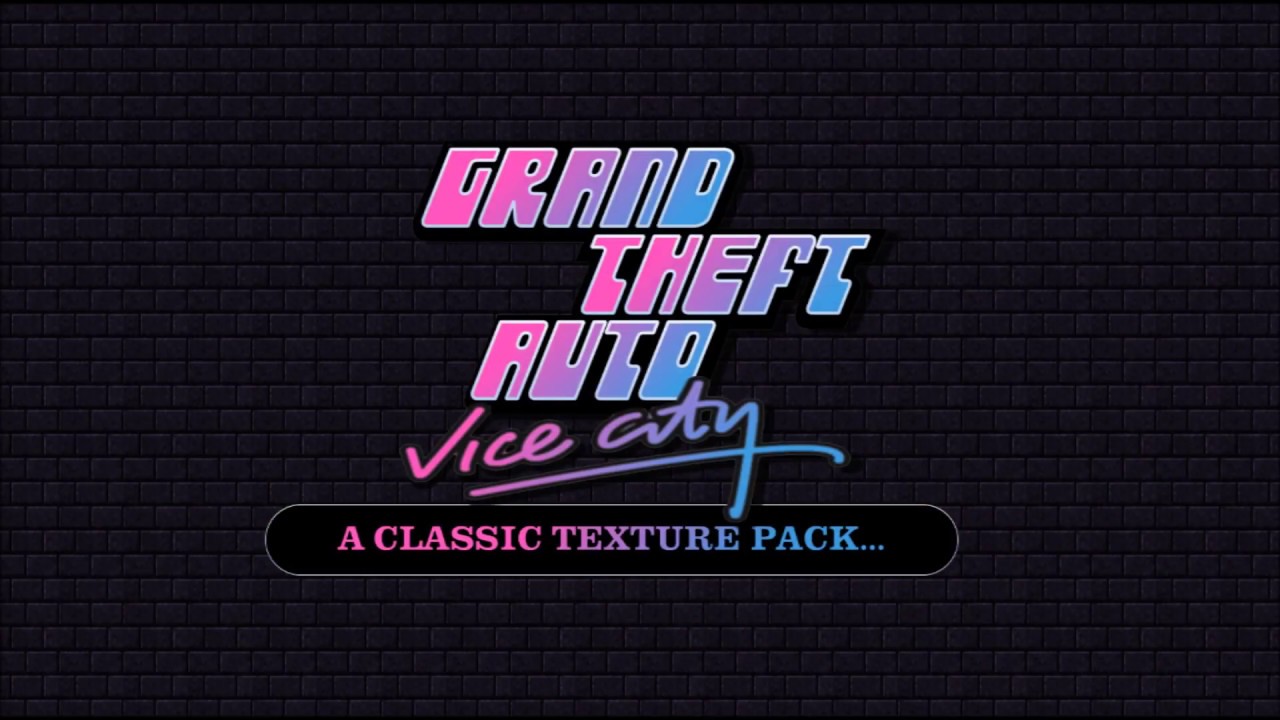 Grand Theft Auto Vice City: A Classic Texture Pack... - YouTube