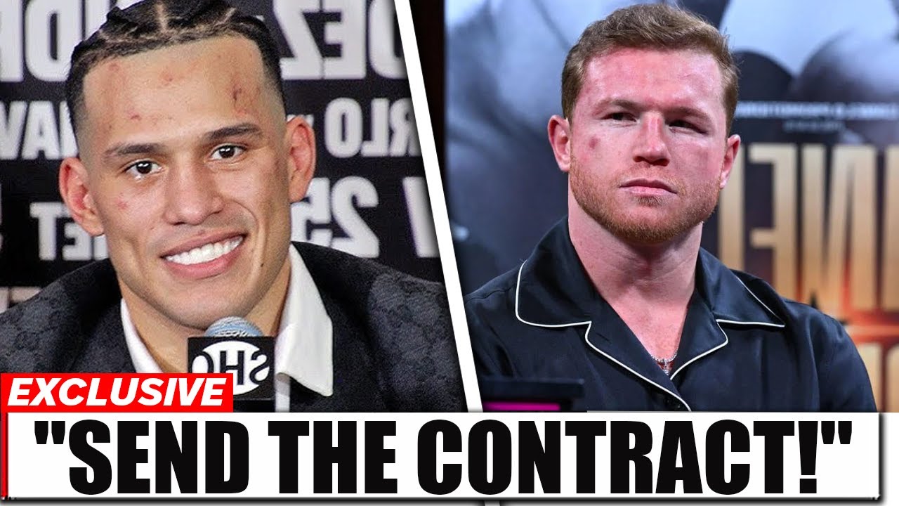 David Benavidez CALLS OUT “SCARED” Canelo After Crawford Fight - YouTube