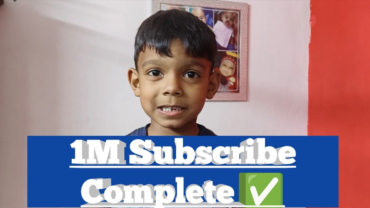 1M Subscribe Complete please support🙏 - YouTube
