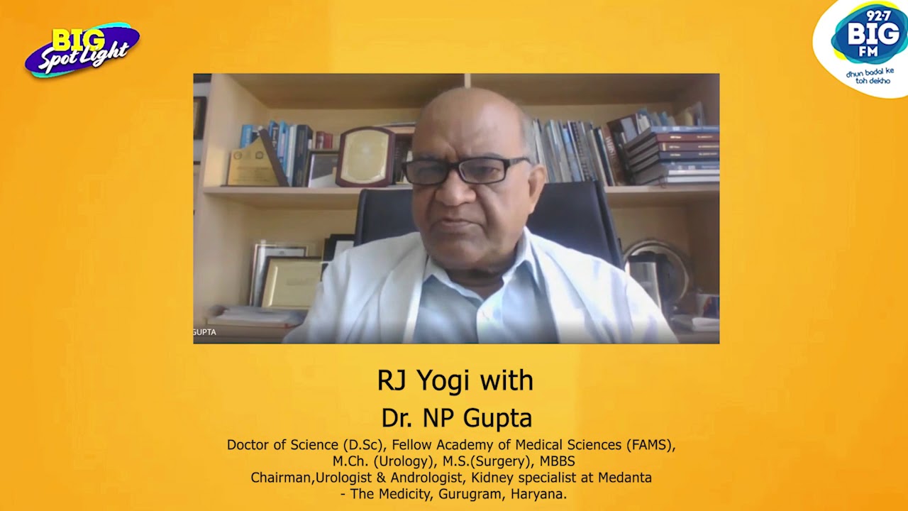 Dr. NP Gupta clinical advice on Prostate Problem & it's Management ...