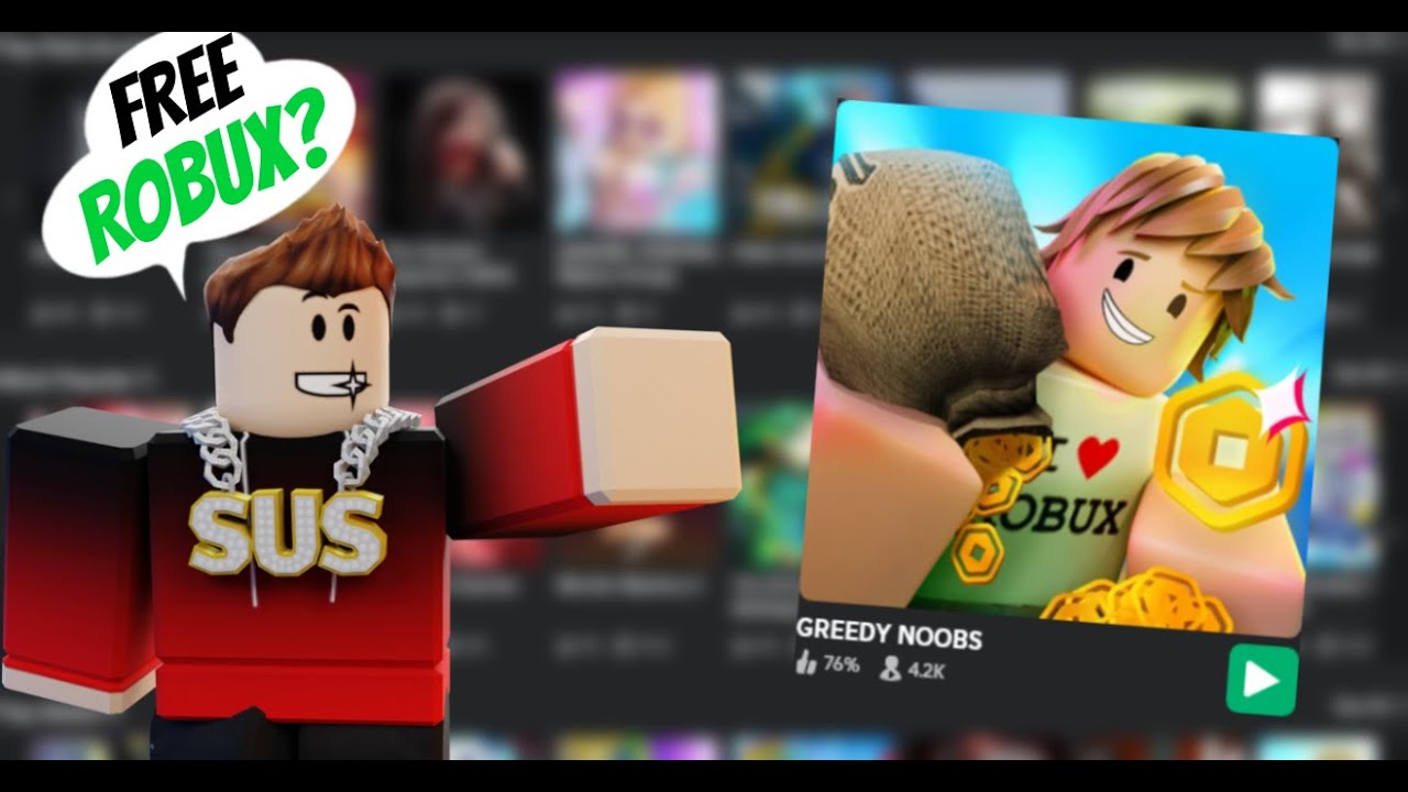 This game *ACTUALLY* gives you FREE ROBUX... - YouTube