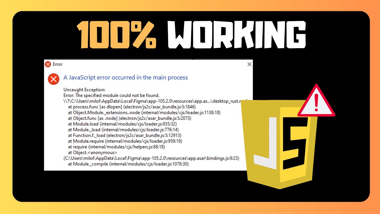 Get RID of JavaScript Errors on Windows – Quick Fixes! - YouTube